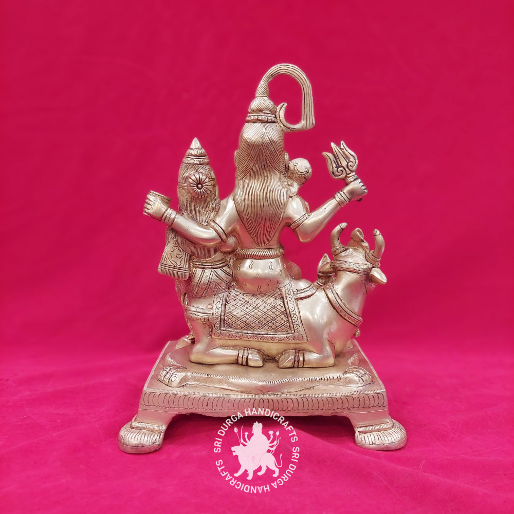 13 inch Brass Sivan Family Idol